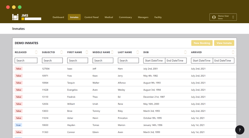 Cloud Based Jail Management System | Corrections Software